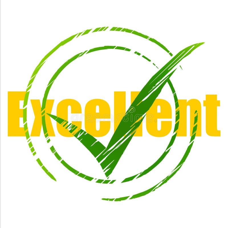 Best Tick Represents Checked Great and Excellent Stock Illustration ...