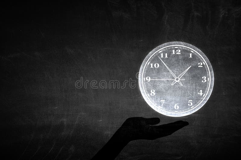 Best time is now stock photo. Image of modern, deadline - 96724866