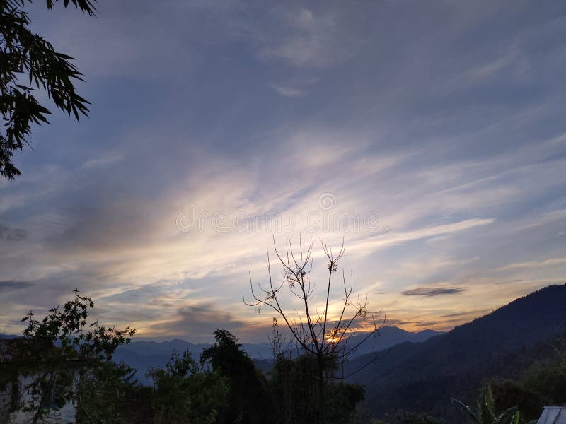 Best this is To See the Sunset during Evening Time Stock Photo - Image ...