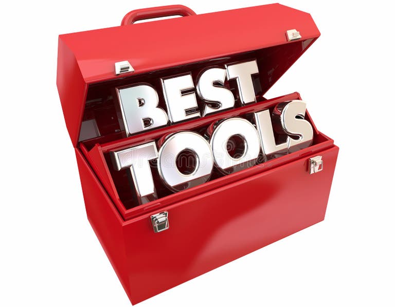Best Tools Toolbox Most Powerful Quality Words Stock Illustration ...