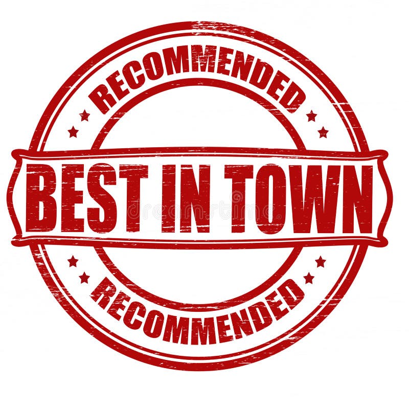 Best in town stock illustration. Illustration of rubber - 109931797