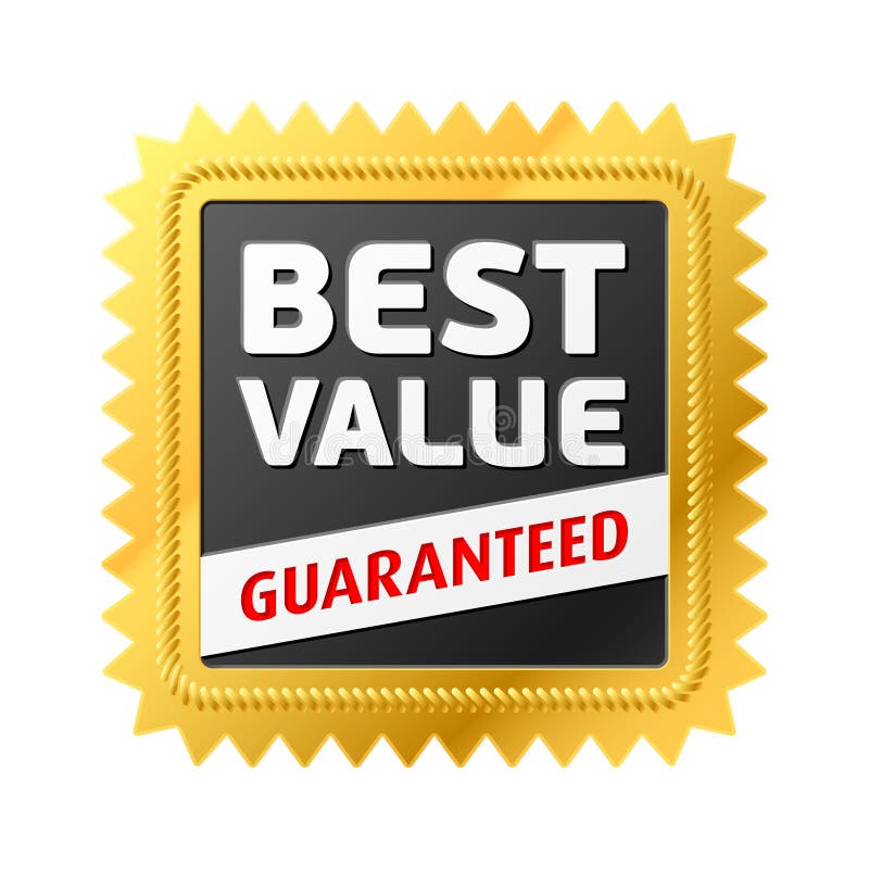 Best Value label stock vector. Illustration of merit - 12806151
