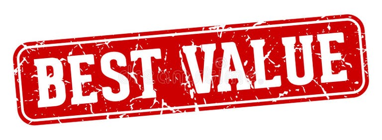 Best Value Rectangular Sign. Best Value Stamp Stock Vector ...