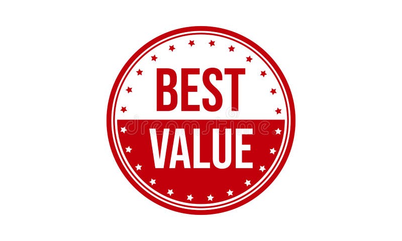 Best Value Rubber Stamp. Red Best Value Rubber Grunge Stamp Seal Vector ...
