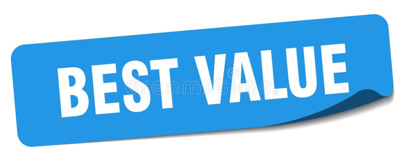 Best Value Sticker. Best Value Label Stock Vector - Illustration of ...