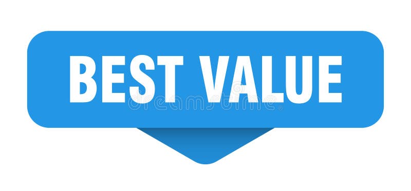 Best Value Sticker. Best Value Sign on Transparent Background Stock ...