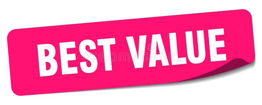 Best Value Sticker. Best Value Label Stock Vector - Illustration of ...