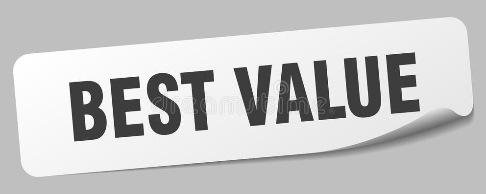 Best Value Sticker. Best Value Label Stock Vector - Illustration of ...