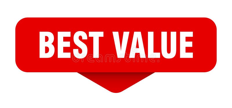 Best Value Sticker. Best Value Sign on Transparent Background Stock ...