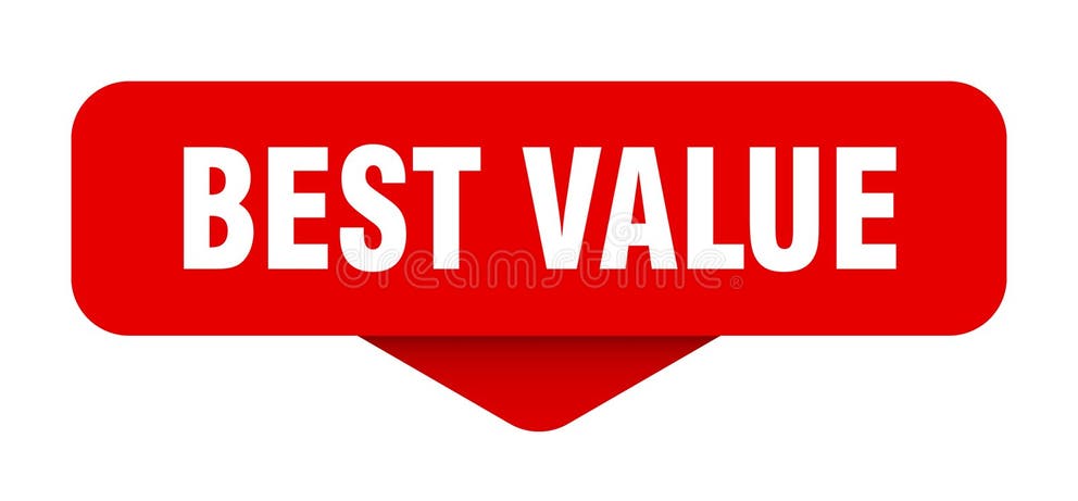Best Value Sticker. Best Value Sign on Transparent Background Stock ...