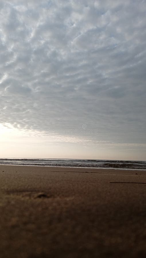 Best View at Beach and Beauty Cloud Stock Photo - Image of beauty ...