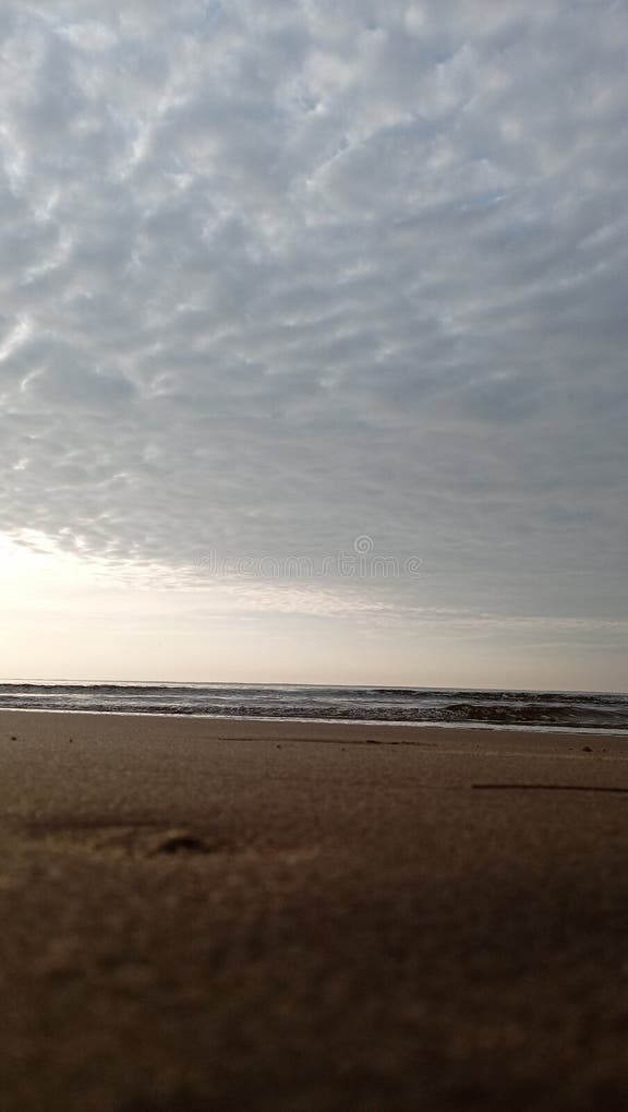 Best View at Beach and Beauty Cloud Stock Photo - Image of beauty ...