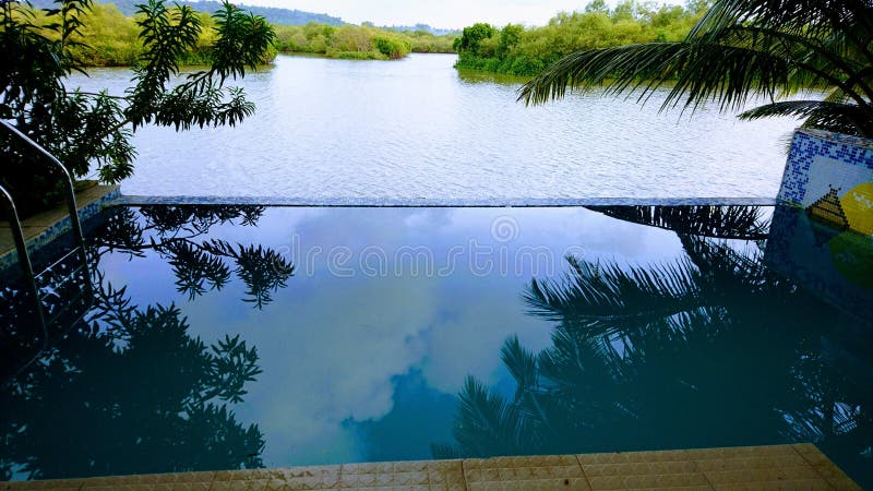 Best view of pool stock photo. Image of view, infinity - 116873052