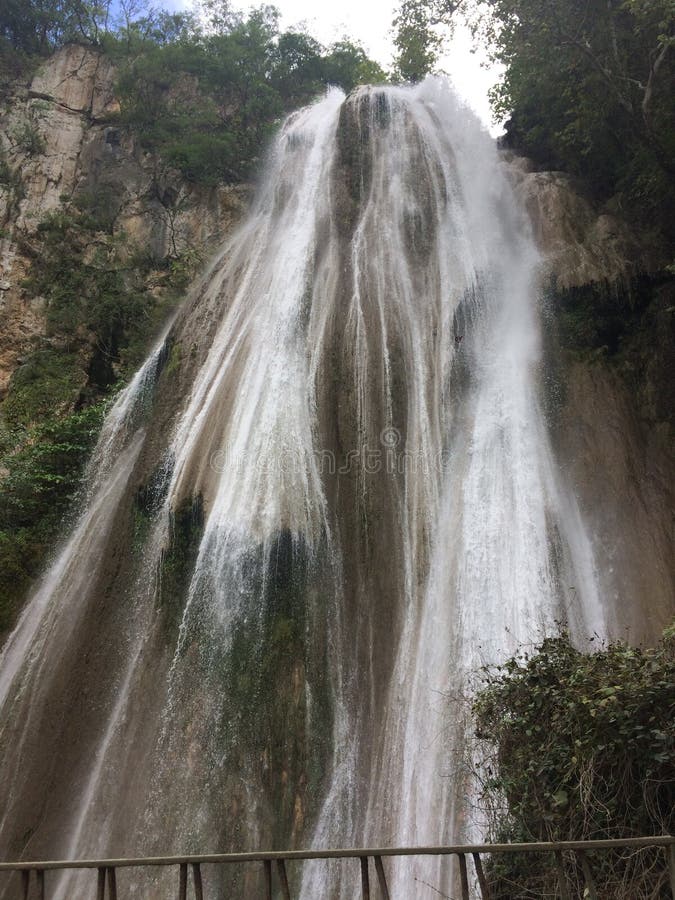 Waterfall in Mexico stock photo. Image of waterfall, tourism - 36973634