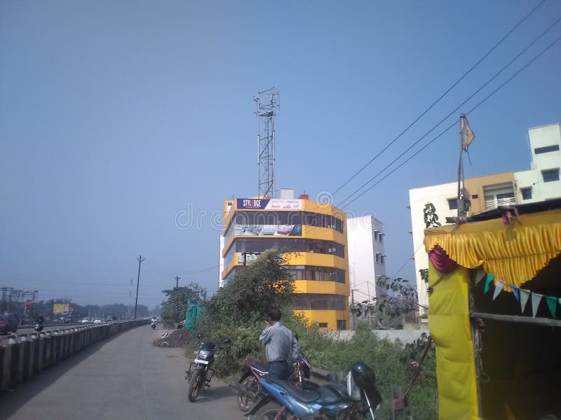 Best Way of Adityapur Road Side Editorial Image - Image of side ...