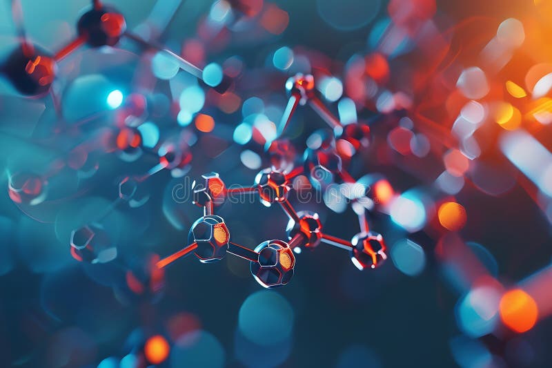 Best Way of Glass Created Molecules Connected with Each Other with ...