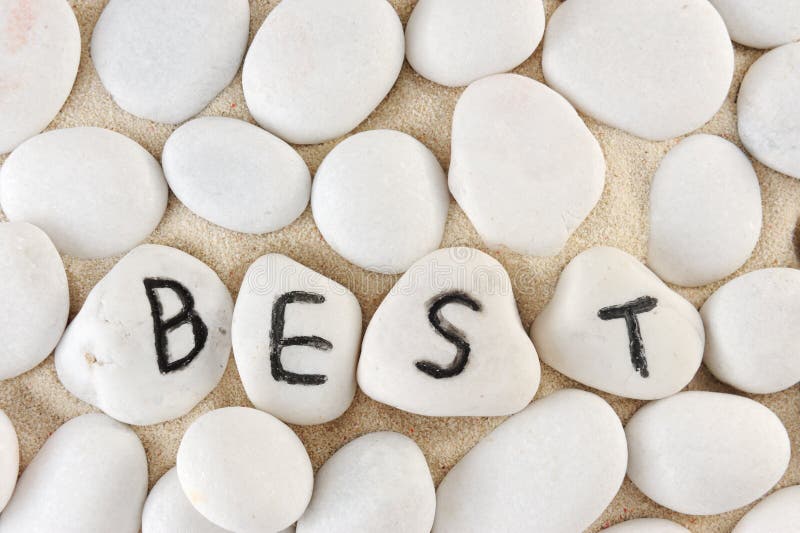 Best word stock image. Image of inscription, shape, objects - 33186621