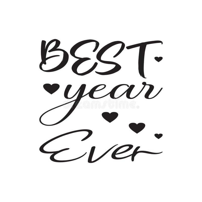Best Year Ever Stock Illustrations – 174 Best Year Ever Stock ...