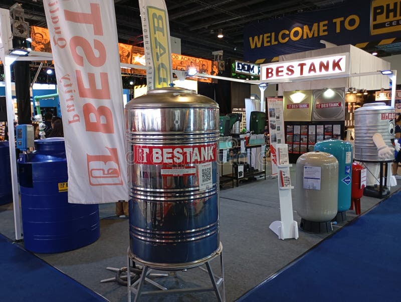 Bestank Booth at Philconstruct Expo in Pasay, Philippines Editorial ...