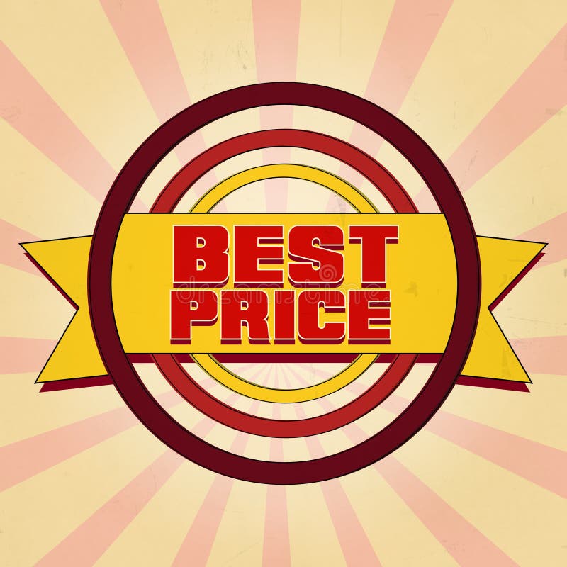 Beste Prijsverkoop in Ster, Gele En Rood Getrokken Etiket Stock ...