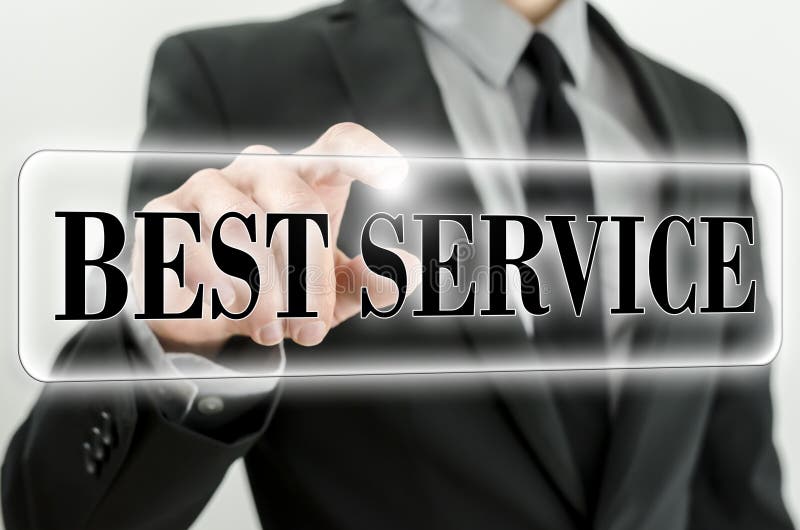 Beste Service-Ikone stockbild. Bild von konzept, verpflichtung - 35281359