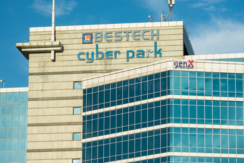Bestech Cyber Park Modern Office Complex in Gurgaon, India Editorial ...
