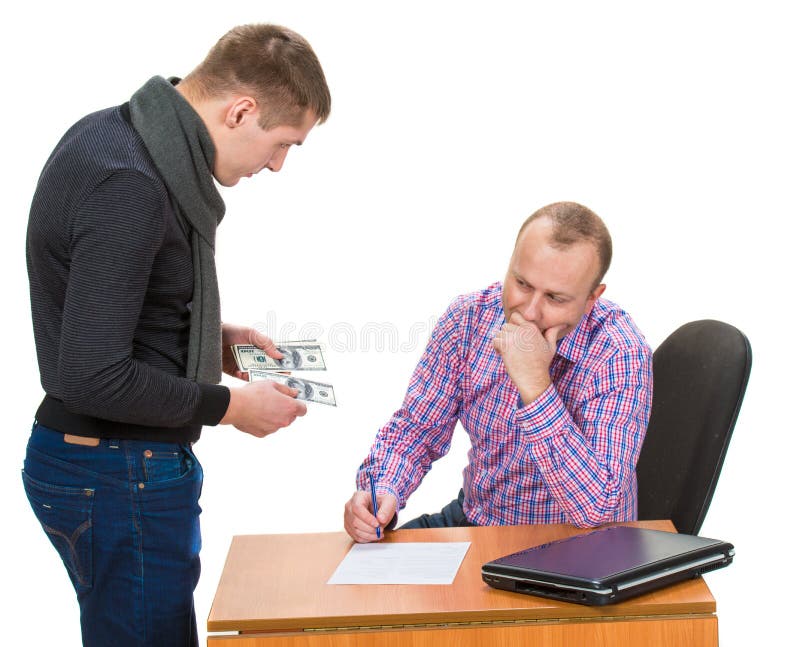 Bestechung stockfoto. Bild von anmerkung, geschenk, querneigung - 36672240