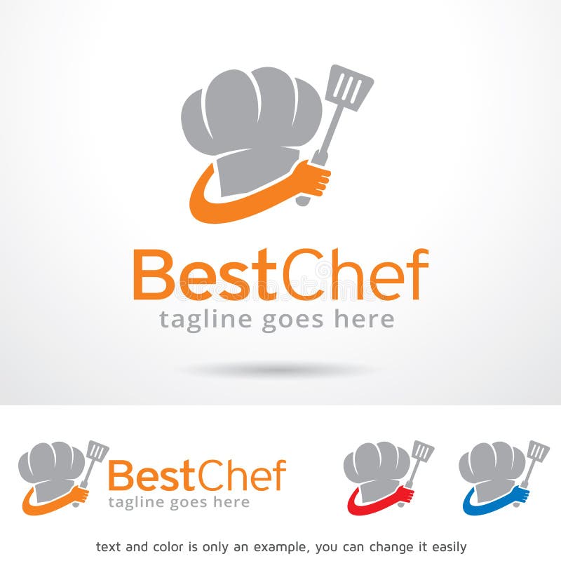 Bester Chef Logo Template Design Vector Vektor Abbildung - Illustration ...