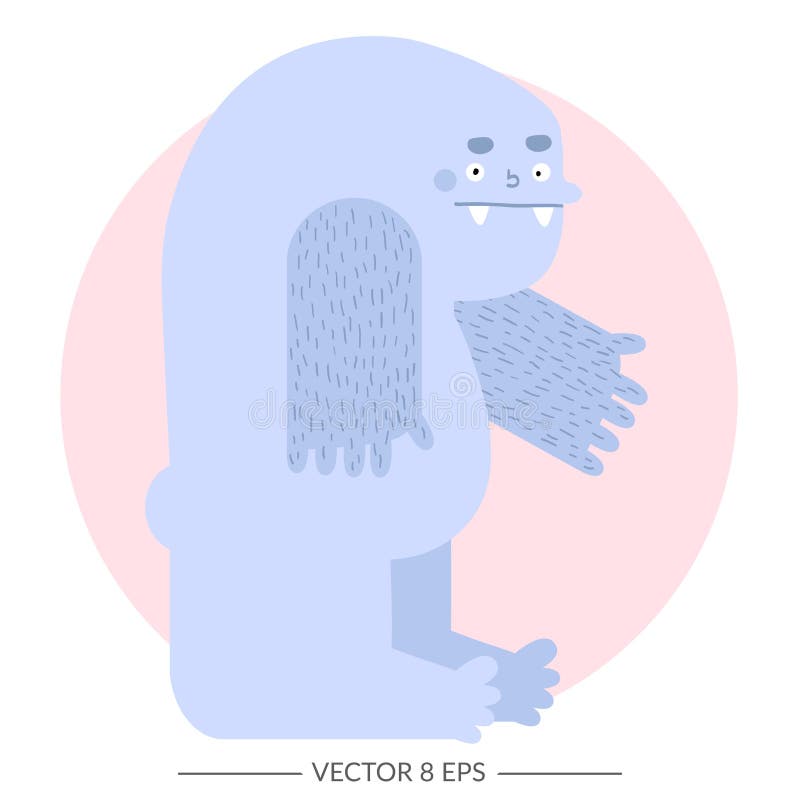 Bestia del vector ilustración del vector. Ilustración de icono - 96907837