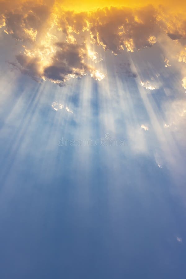 Sunlight breaking through stock image. Image of nartural - 44393673