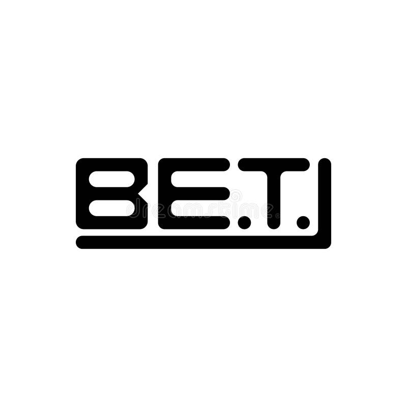 BET Letter Logo Creative Design with Vector Graphic, BET Stock Vector ...