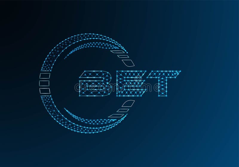 BET Low Poly Letter Logo Vector Design. BET Stock Illustration ...