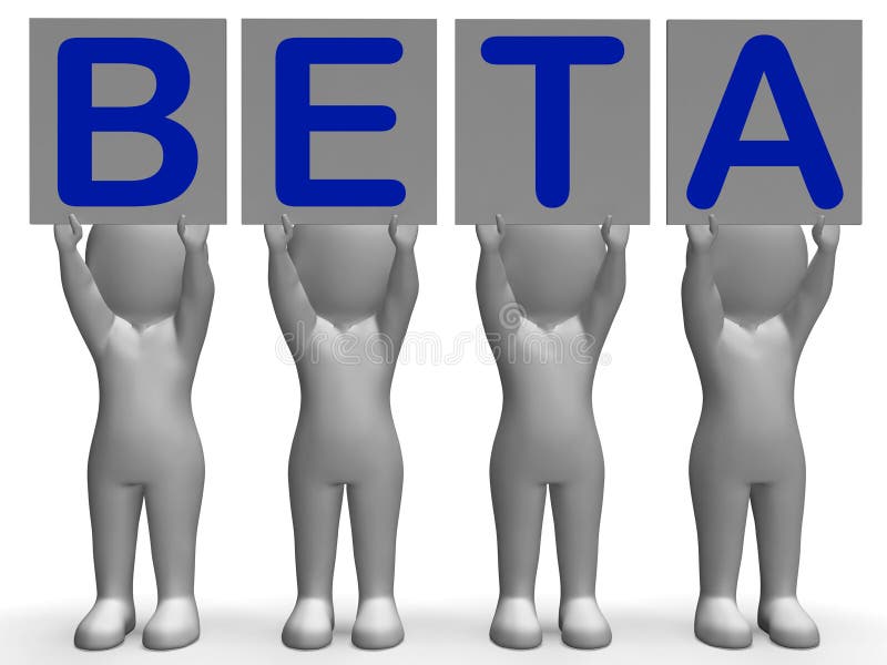 Beta Software Means Test Freeware and Develop Stock Illustration ...