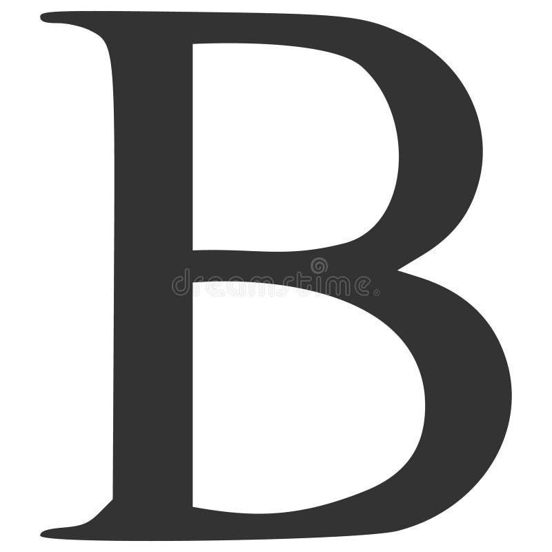 Beta Greek Symbol Small Letter Lowercase Font Icon in Circle Round ...