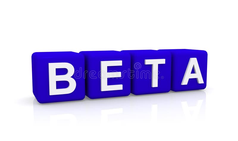 Beta ilustração imagem de stock. Imagem de grego, teste - 37776647