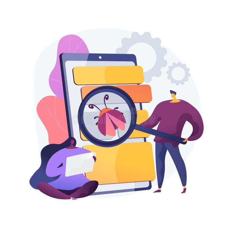 Beta Testing Abstract Concept Vector Illustration Stock Vector ...