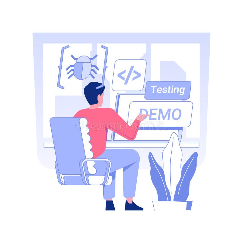 Beta Testing Isolated Concept Vector Illustration. Stock Vector ...