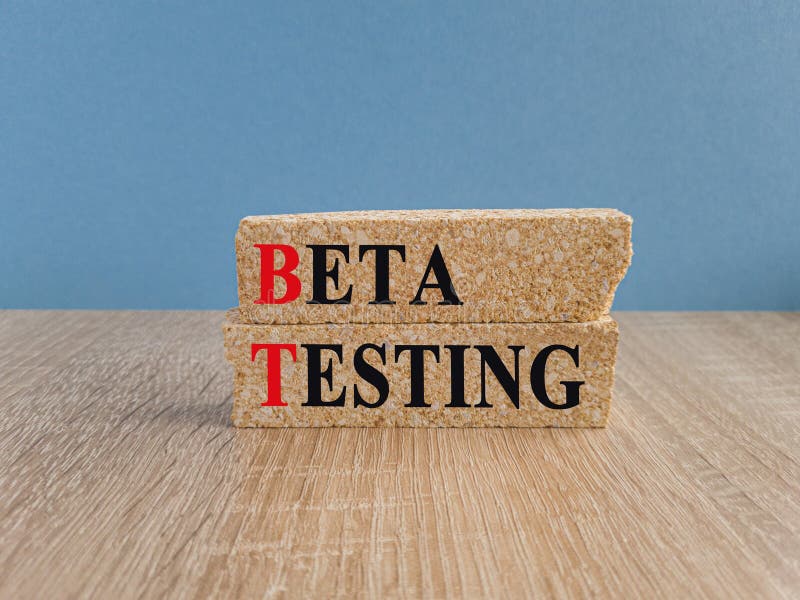 Beta Testing Symbol. Concept Words ‘Beta Testing Stock Image - Image of ...