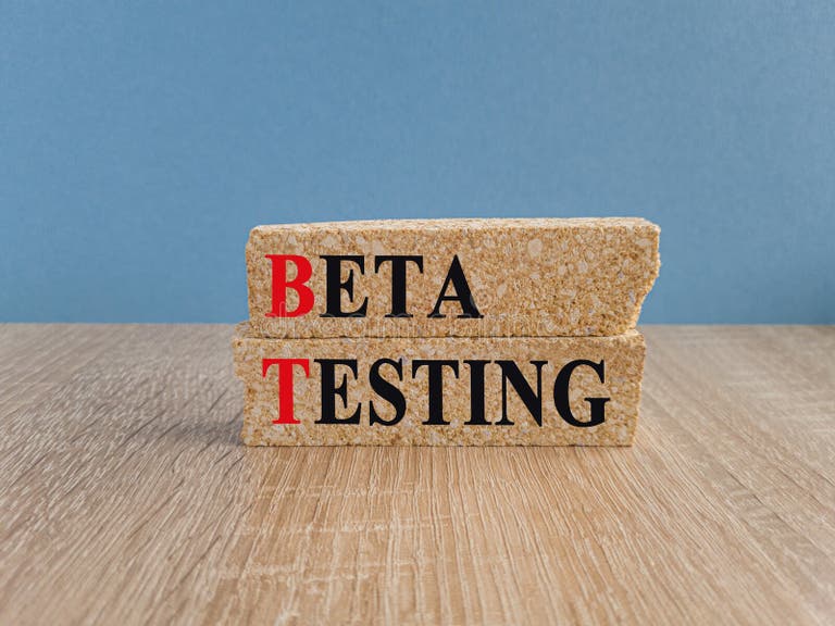 Beta Testing Symbol. Concept Words ‘Beta Testing Stock Image - Image of ...