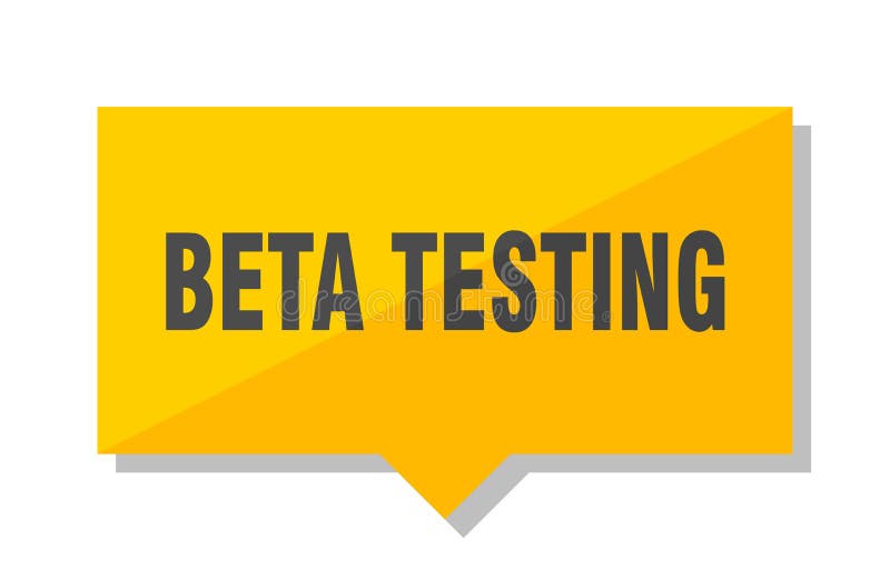 Beta Testing Round Grunge Stamp. Beta Testing Stock Vector ...