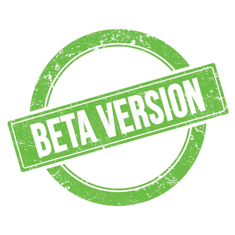 Beta Version Banner Design Set Stock Vector - Illustration of paper ...