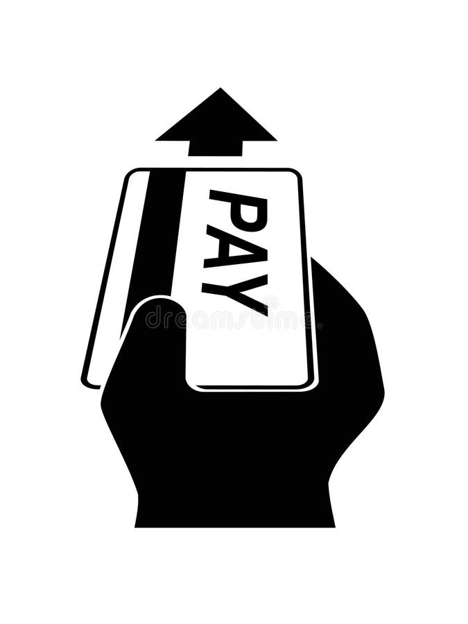 Betaal kaart vector illustratie. Illustration of koop - 27810428