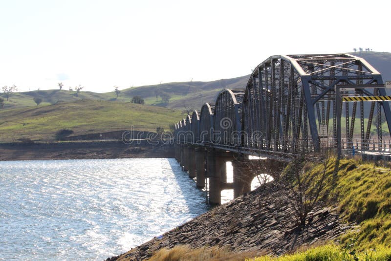Bethanga Bridge stock image. Image of hills, sceneray - 56594529