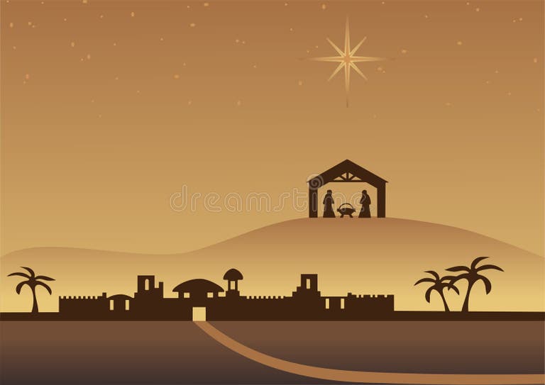 Bethlehem Silhouette Stock Illustrations – 4,396 Bethlehem Silhouette ...