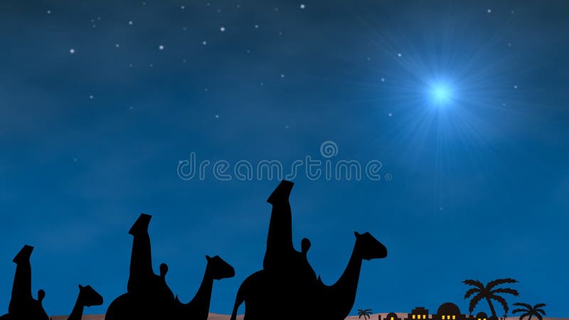 Bethlehem Christmas Pullback Stock Video - Video of noel, faith: 37820131