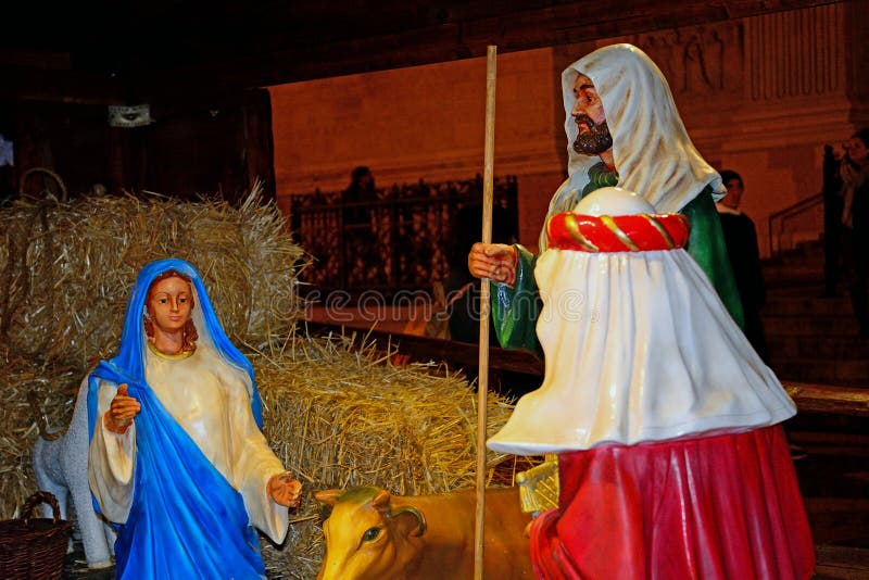 Bethlehem Scene, Budapest, Hungary Editorial Stock Photo - Image of ...