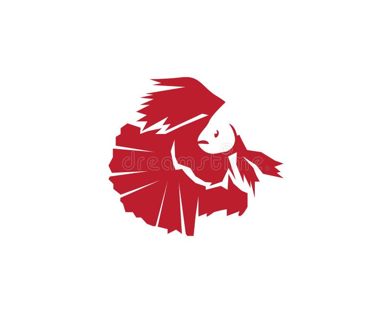 Betta Fish Logo Vector Template Stock Vector - Illustration of aquatic ...