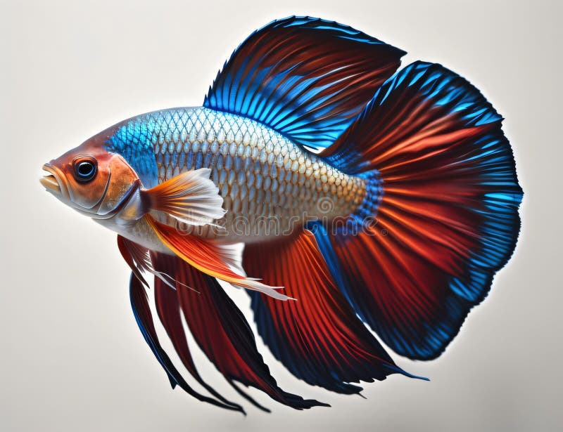 Betta Splendens Ou Siamese Combat Betta Est Un Type De Poisson Betta Et ...