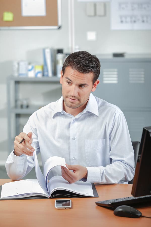 Better i check my diary stock image. Image of close - 186438263