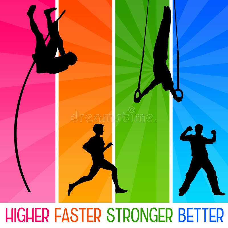 Better results stock illustration. Illustration of athletics - 47101189